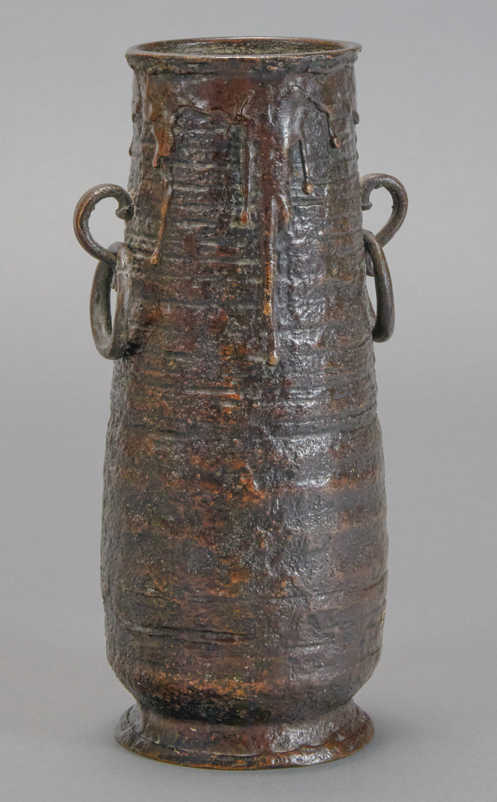 Japanese Bronze Vase - Naga Antiques